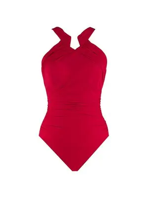 Miraclesuit Rock Solid Aphrodite One-piece Swimsuit Grenadine Red