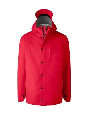 Canada Goose Nanaimo Waterproof Rain Jacket Red