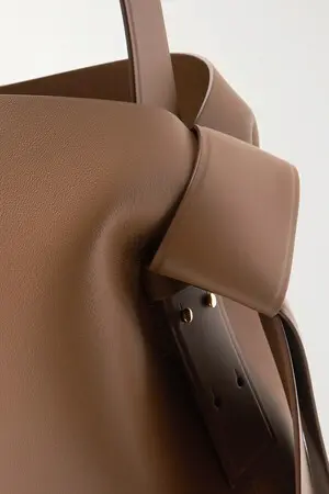 Acne Studios Musubi Midi Leather Shoulder Bag - Brown