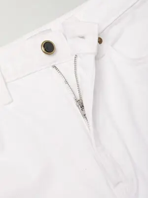 Khaite Danielle High-rise Straight-leg Jeans - White