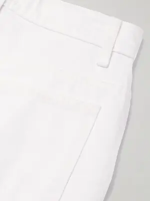 Khaite Danielle High-rise Straight-leg Jeans - White