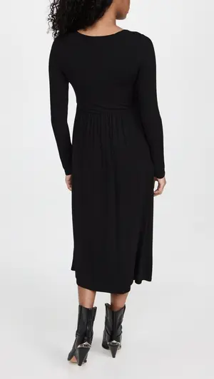 Hatch The Softest Rib Nursing Dress