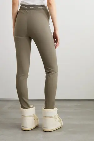 Moncler Hyke Tech-jersey Leggings
