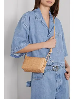Bottega Veneta Loop Mini Crossbody Bag - Neutrals