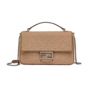 Fendi Baguette Chain Large - Beige