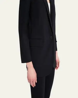 Theory Precision Ponte Boyfriend Blazer