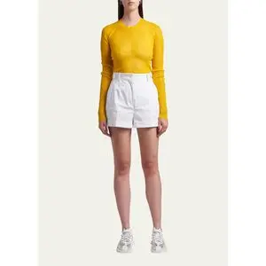 Dolce & Gabbana High-rise Gabardine Shorts