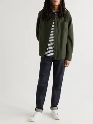 A.p.c. Basile Wool-blend Overshirt
