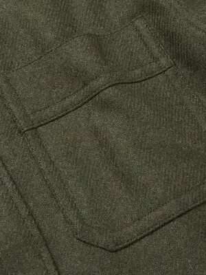 A.p.c. Basile Wool-blend Overshirt
