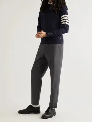 Thom Browne Striped Merino Wool Sweater