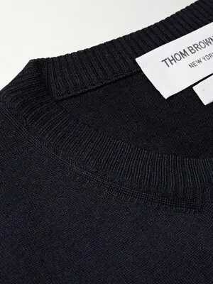 Thom Browne Striped Merino Wool Sweater
