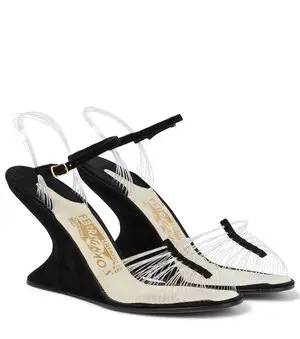 FERRAGAMO Invisible Sculptural Wedges