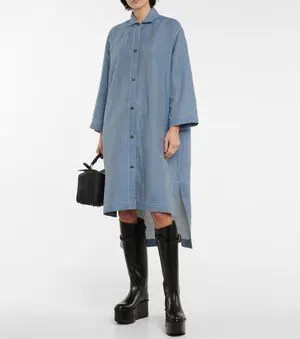 Loewe Platform Leather Riding Boots