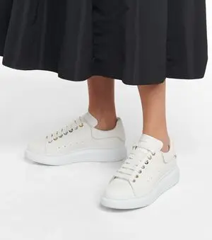 Alexander McQueen Leather Sneakers