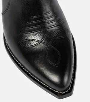 Isabel Marant Étoile Darizo Leather Ankle Boots - Black