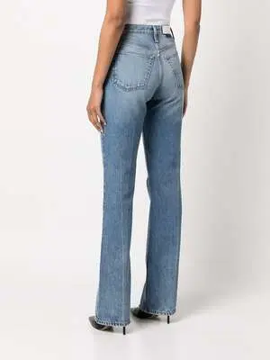RE/DONE 70s Bootcut Whiskered Jeans