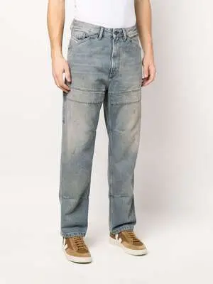DIESEL® D-franky Straight Leg Jeans