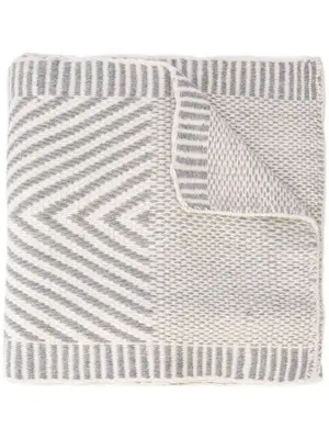 Voz Chevron Scarf - Grey