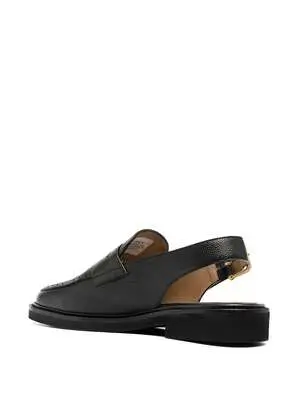 Thom Browne Buckled Slingback Loafers