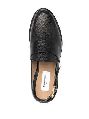 Thom Browne Buckled Slingback Loafers