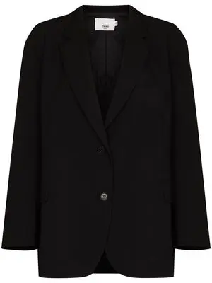 THE FRANKIE SHOP Bea Oversize Blazer - Black