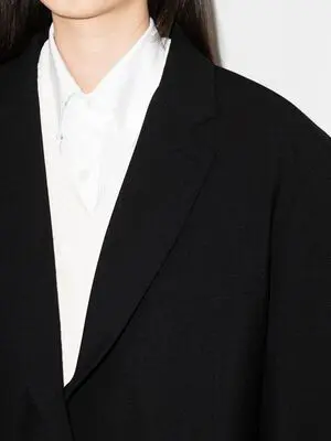 THE FRANKIE SHOP Bea Oversize Blazer - Black