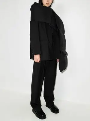 THE FRANKIE SHOP Bea Oversize Blazer - Black