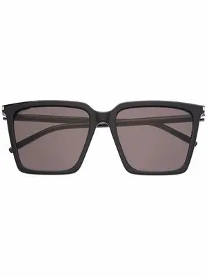 Saint Laurent Oversized Square Sunglasses - Black