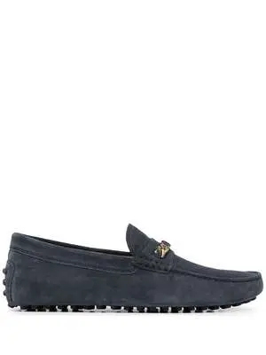TOD'S Slip-on Suede Loafers - Blue