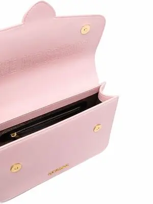 Moschino Heart Detail Shoulder Bag