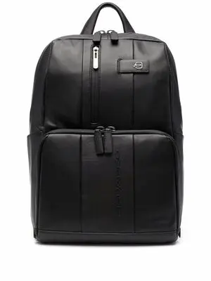 PIQUADRO Urban Panelled Backpack - Black