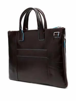 PIQUADRO Leather Briefcase