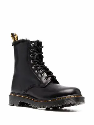 Dr. Martens 1460 Serena Atlas Lace-up Boots - Grey
