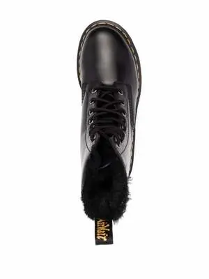 Dr. Martens 1460 Serena Atlas Lace-up Boots - Grey