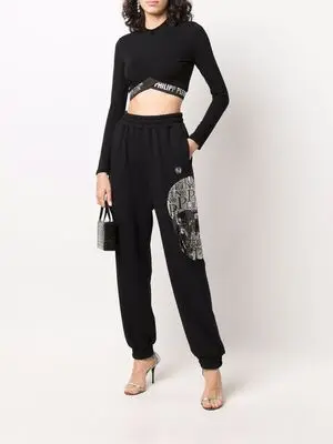 Philipp Plein Logo Cotton Top