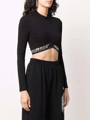 Philipp Plein Logo Cotton Top