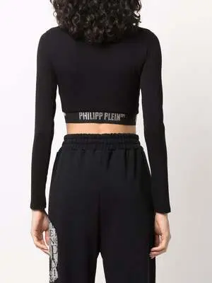Philipp Plein Logo Cotton Top