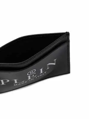Philipp Plein Logo-print Leather Cardholder