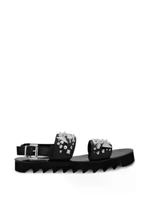 Philipp Plein Studded Leather Sandals