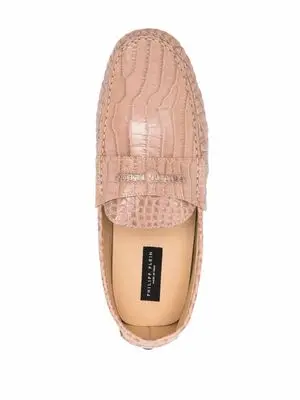 Philipp Plein Leather Moccasins
