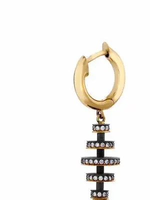 PRAGNELL 18kt Rose Gold Pearl And Diamond Drop Earrings