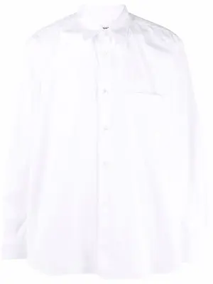Comme Des Garçons Plain Button-down Shirt