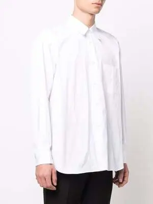 Comme Des Garçons Plain Button-down Shirt