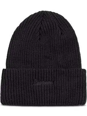 Supreme Loose Gauge Beanie - Black