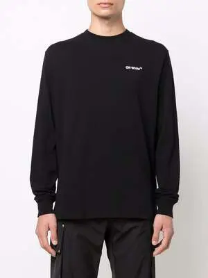 Off-White Caravaggio Arrow Print Long-sleeve T-shirt
