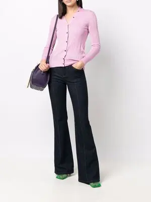 FERRAGAMO Gancini Knitted Cardigan