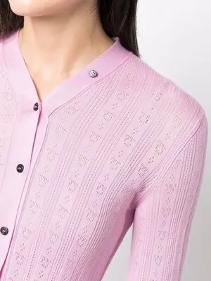 FERRAGAMO Gancini Knitted Cardigan
