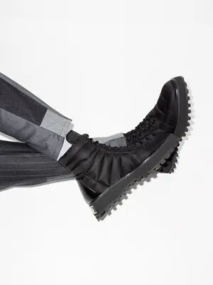 Dolce & Gabbana Quilted Leather Ankle Boots