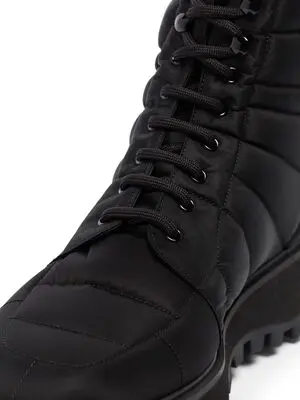 Dolce & Gabbana Quilted Leather Ankle Boots