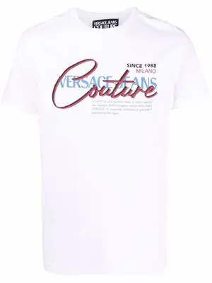Versace Logo-print Cotton T-shirt